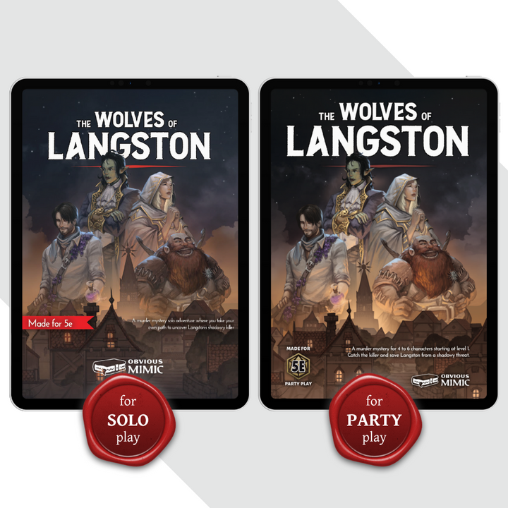 The Wolves of Langston – Obvious Mimic Press