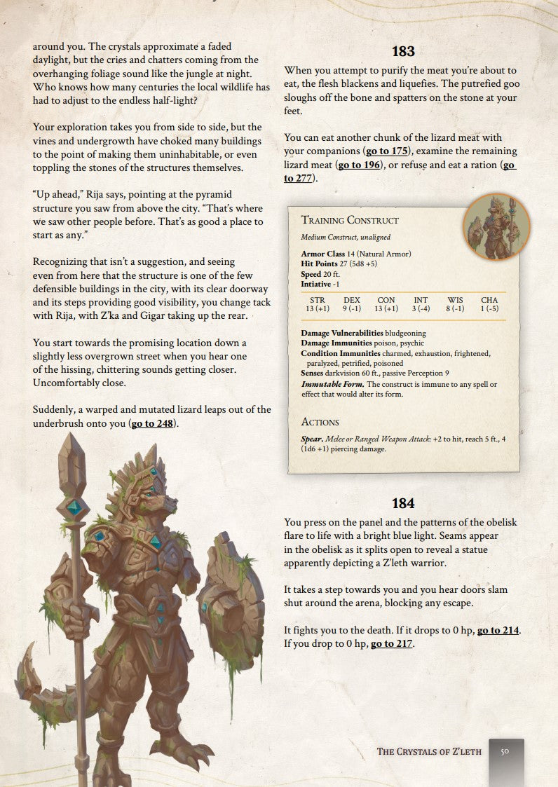 The Crystals of Z'leth - An Extended 5e Solo Adventure (PDF + Epub ...