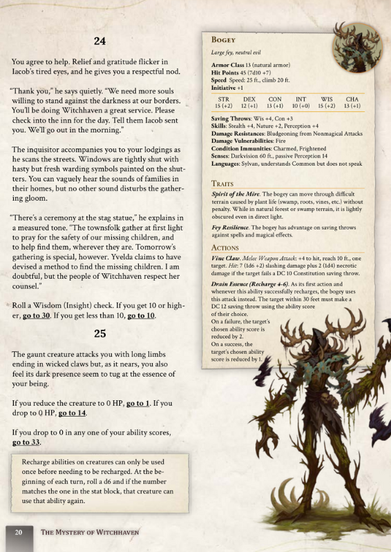 The Mystery of Witchhaven - A 5e Solo Adventure (Softcover) – Obvious Mimic Press